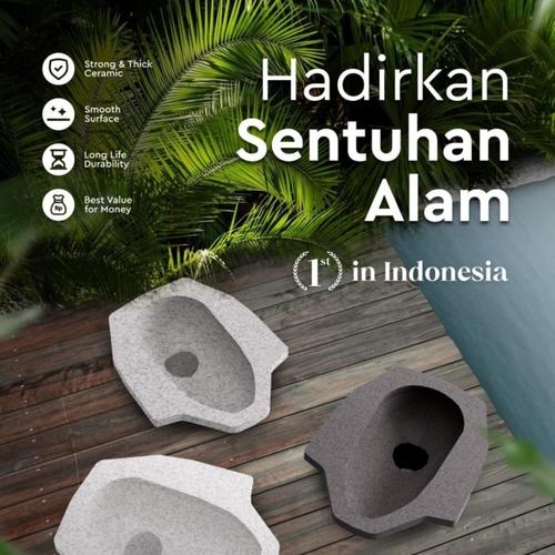 Jual INA C2 Sandstone series closet jongkok | squating toilet | kloset ...