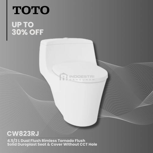 Promo Closet Duduk TOTO One Piece CW823RJ + TC281SJ Soft Closing (305mm) - Kab. Bogor ...