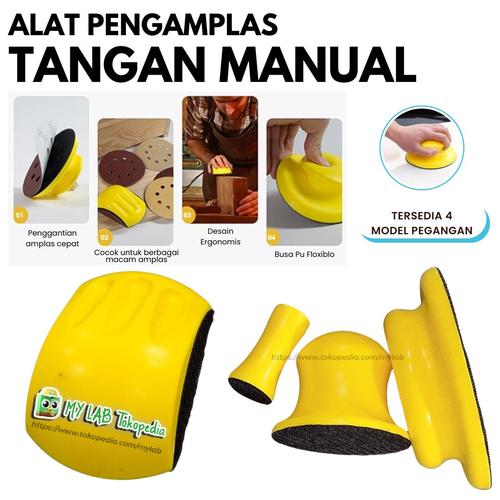 Promo Hand Sanding Block 1/5 Inch Tatakan Dudukan Amplas Manual Tangan ...