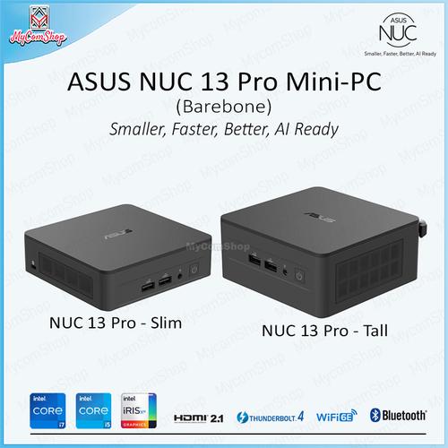Jual ASUS NUC 13 PRO MINI PC NUC13ANH NUC13ANK BAREBONE - SLIM, i7 ...