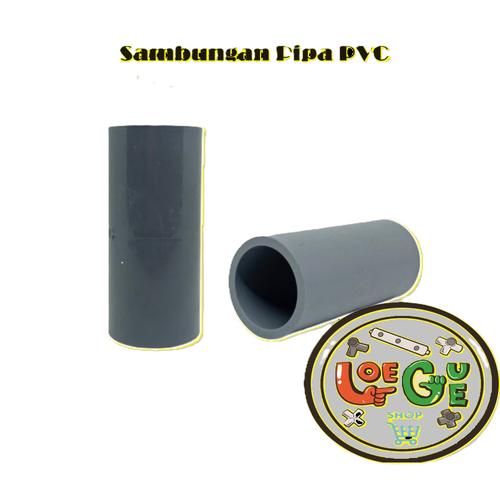 Jual sambungan socket sok shock polos fitting pipa pvc 1/2, 3/4 & 1 ...
