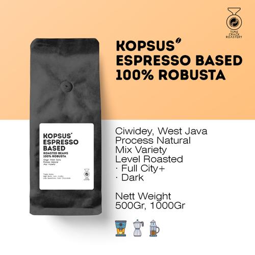 Jual Kopsus Espresso Based 100% Robusta Roasted Beans / Biji Kopi ...