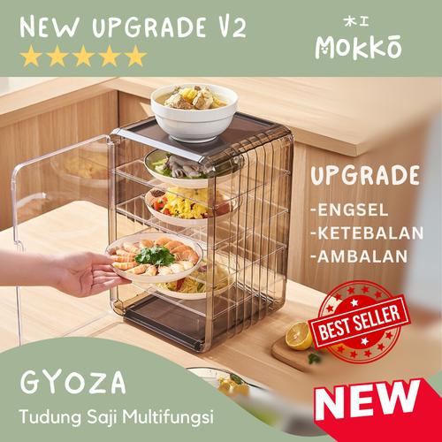 Jual MOKKO - GYOZA Tudung Saji Makanan Kue Roti Serbaguna Lemari ...