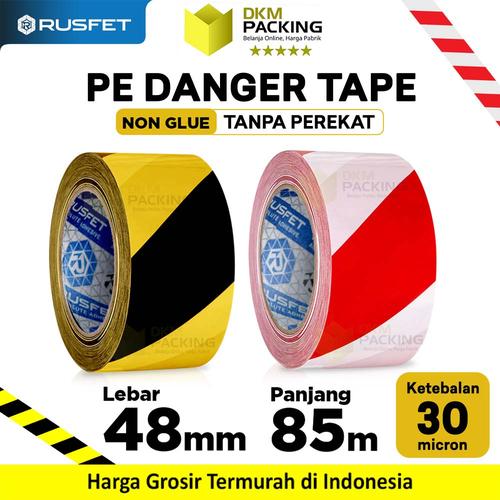 Jual PE DANGER POLICE LINE Pita Pembatas Safety Tape Warning Garis ...