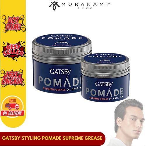 Jual GATSBY Styling Pomade Supreme Grease Pomade Minyak Rambut Oil Base ...