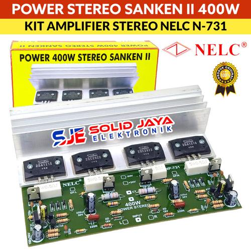 Jual KIT POWER STEREO 400W AMPLIFIER SANKEN 2 400 W WATT SANKEN 2 AMPLI AUDIO POWER OCL STEREO ...