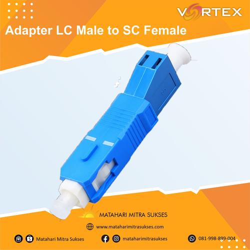 Jual Connector / Konektor Kabel Fiber Optic (FO) Hybrid Adapter LC/UPC (Female) to SC/ UPC (Male ...
