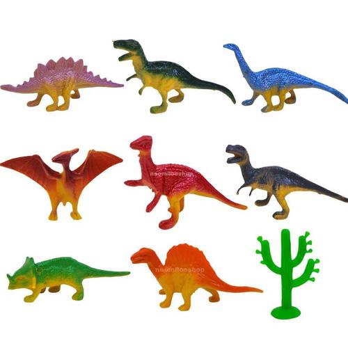 Jual DINO PADAT 8pc topper kue Animal Series Dinosaurs Mainan Dino Dinosaurus Miniatur Jurassic ...