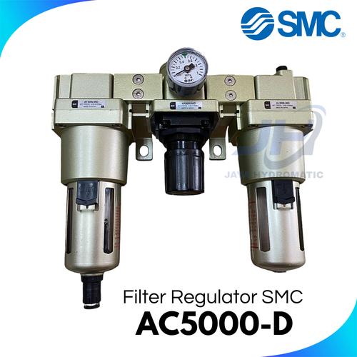 Jual SMC AC5000-06D / AC5000-10D Air Unit Filter Regulator Lubricator ...