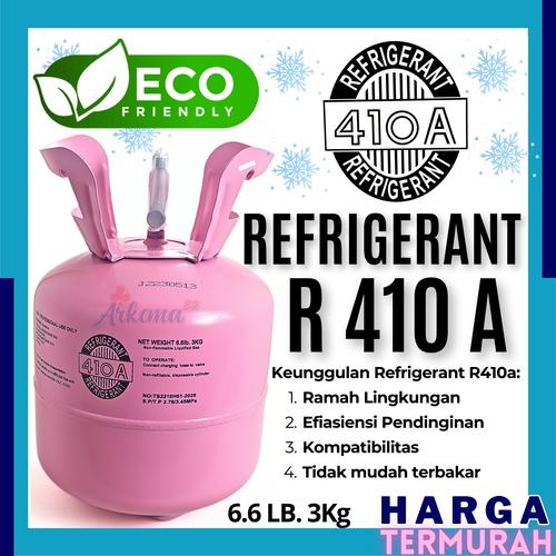 Jual REFRIGANT R 410 A TABUNG DAN ISI 2.8 KG | PREON ORIGINAL SEGEL ...