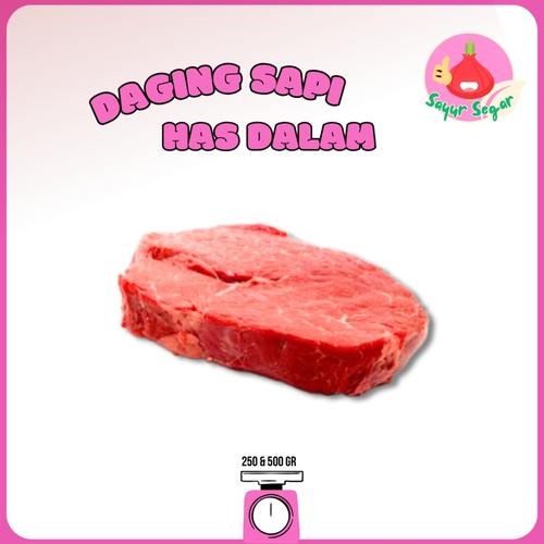 Jual Sayur Segar - Daging Sapi Has Dalam Segar/Beef Sirloin - 250 gram ...