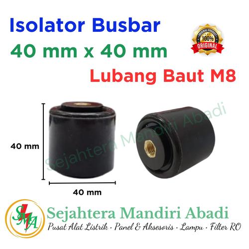 Jual Isolator Busbar 40x40 Dudukan Busbar Bulat Hitam - Kota Bandung ...