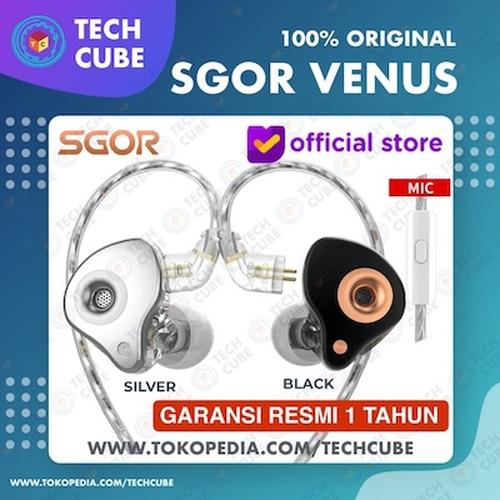 Promo SGOR Venus with Mic In Ear Monitor Earphone Headset Alt Adonis KZ ...