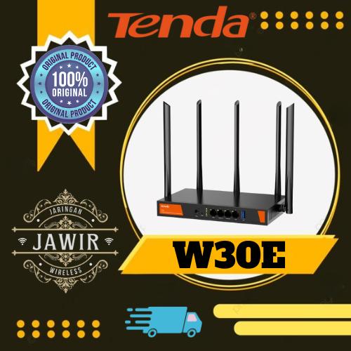 Jual Tenda W30E AX3000 Dual-Band WiFi 6 Wireless Network Hotspot Router ...