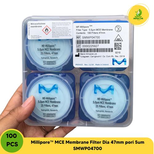 Jual Millipore MCE Membrane Filter Dia 47mm pori 5um SMWP04700 - Kota Bekasi - Abadi lab store ...
