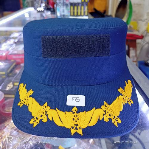 Jual topi pet pdh pamen au - topi pamen - Jakarta Pusat - reva ...