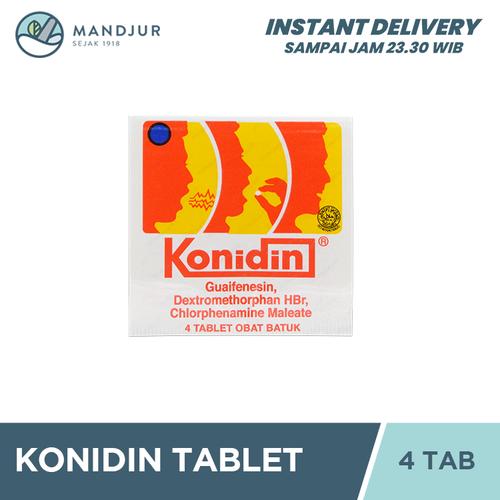 Jual Konidin 4 Tablet - Obat Batuk Kering dan Berdahak - Jakarta Pusat ...