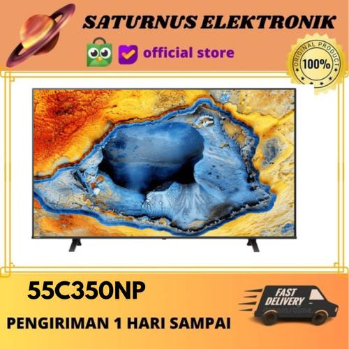 Jual TV TOSHIBA 55C350NP 55 INCH Smart 4K UHD Google TV w/ Dolby Vision ...