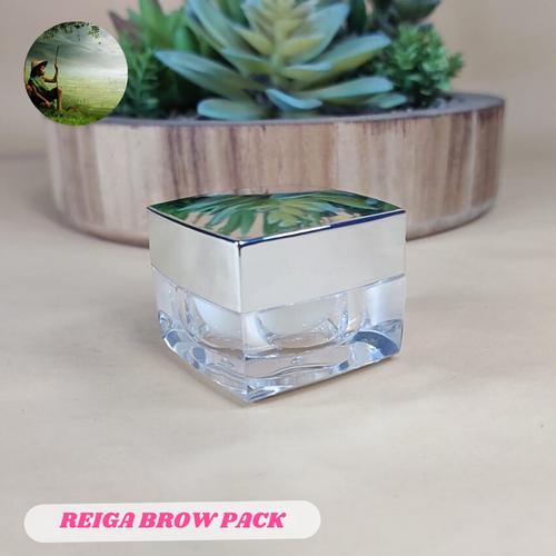 Jual POT ACRYLIC KOTAK 10 GR - SILVER / POT CREAM 10 GRAM KOTAK / POT ...
