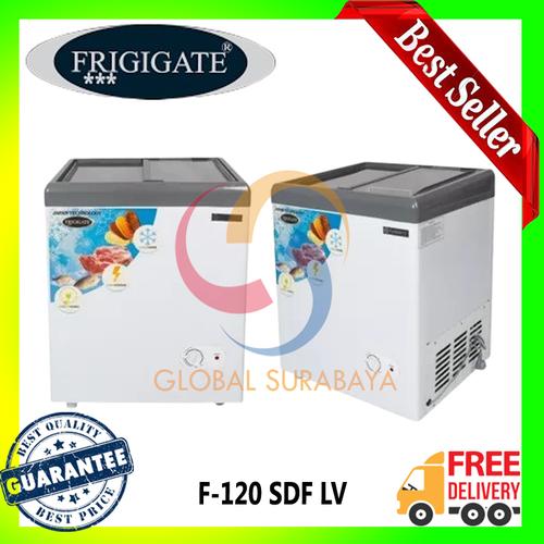 Jual Frigigate Chest Freezer Sliding Door Flat 100 Liter CF-120SDF LV ...