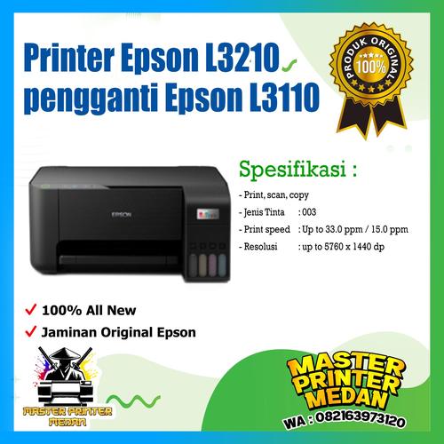 Jual Printer Epson L3210 - Garansi Resmi (TANPA TINTA) ONLINE - Kota ...