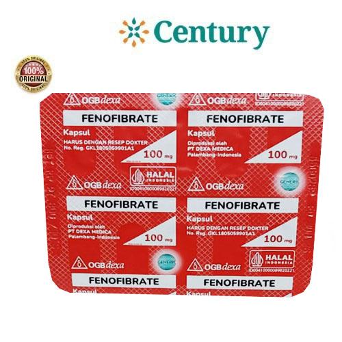 Jual FENOFIBRATE HEXPHARM 100 MG 1 STRIP ISI 10 KAPSUL - Jakarta Pusat ...
