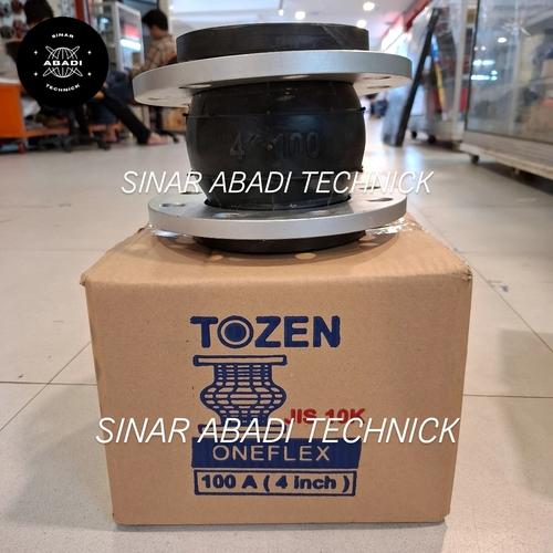 Jual FLEKSIBEL RUBBER JOINT 2" INCH ONEFLEX TOZEN FLANGE JIS10K/10 BAR ...