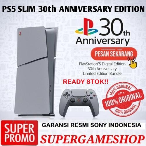Promo PS5 Slim Digital Console 30th Anniversary Limited Edition PS5 ...