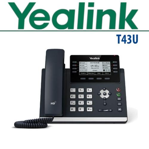 Jual Yealink SIP-T43U Well-Rounded IP Phone (For Receptionist ...