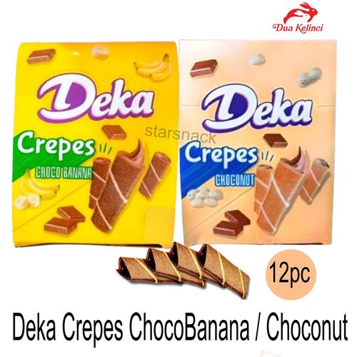 Jual Deka Crepes Wafer isi 12 bj/kotak - Chocobanana - Kota Surabaya ...