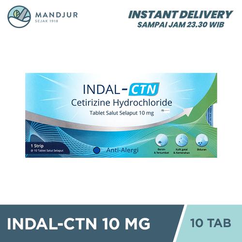 Jual Indal-CTN 10 Tablet - Obat Alergi - Jakarta Pusat - Apotek Mandjur ...