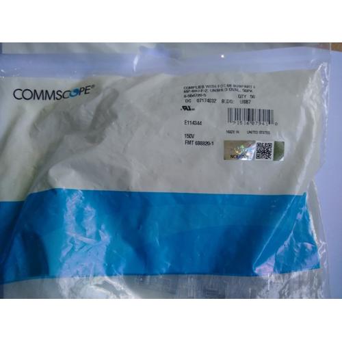 Jual Konektor RJ45 AMP Commscope Cat 5e (Pack of 50pcs) - Kota Bandung ...