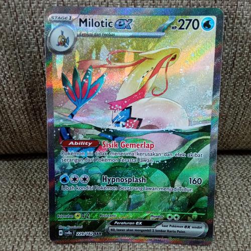 Jual KARTU POKEMON MILOTIC EX SAR SV8S KILAT RASI INDONESIA - Jakarta ...