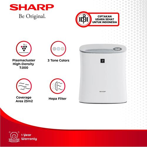 Promo Sharp Air Purifier FP-F30Y-H Gray / Abu 21 m2 Plasmacluster HEPA Filter Cicil 0% 3x ...