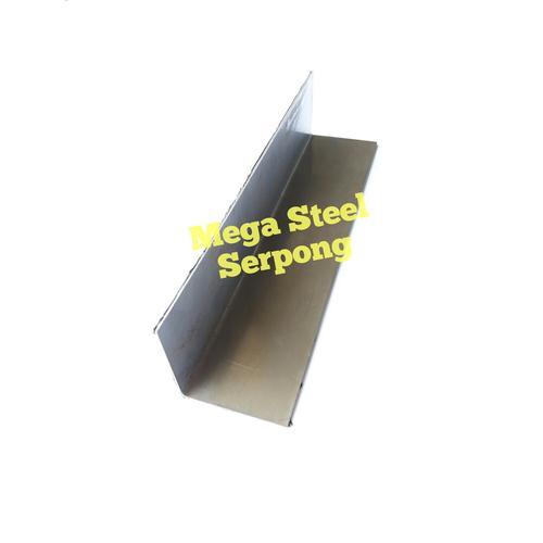 Jual List lis Siku Stainless Steel Plat Siku Hairline uk 4 x 4 cm, Pjg ...