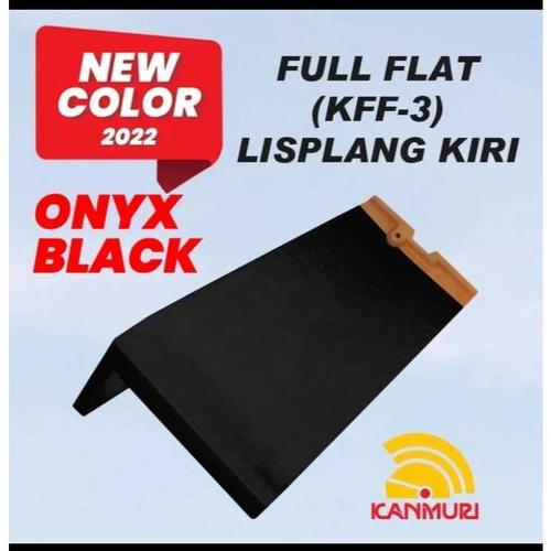 Jual Kanmuri Full Flat Lisplang Kanan Keramik Warna Onyx Black - Kota ...
