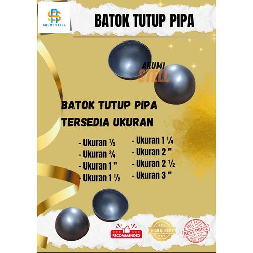 Jual Batok Tutup Pipa Besi / Aksesoris Tutup Pipa Besi - Kab. Tegal ...