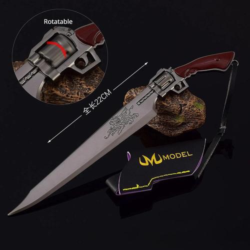 Jual 22cm Lion Heart Gunblade Squall Leonhart Final F&F VIII Game ...