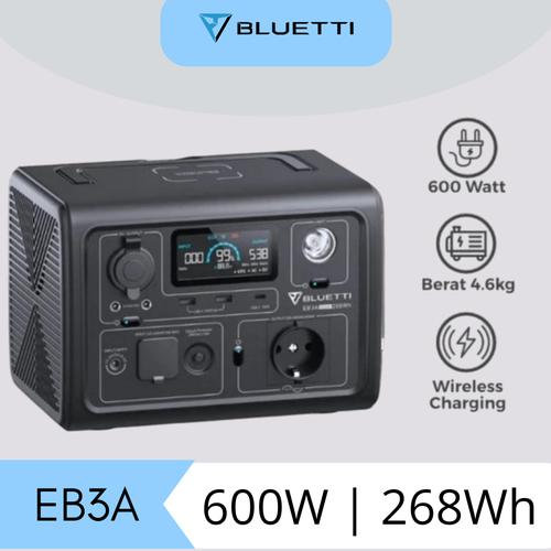 Jual BLUETTI Portable EB3A Power Station Solar Panel - Packing Kayu ...
