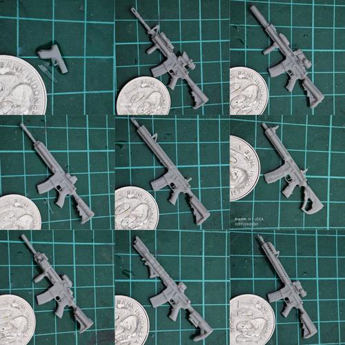 Jual MAINAN MINIATUR SENPI SKALA 1/18 JOYTOY GI.JOE part 4 - M4A1 ...