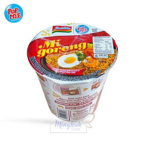 Jual Popmie Rasa Indomie Mi Goreng 80gr - Pop Mie Mi Goreng - Kota ...