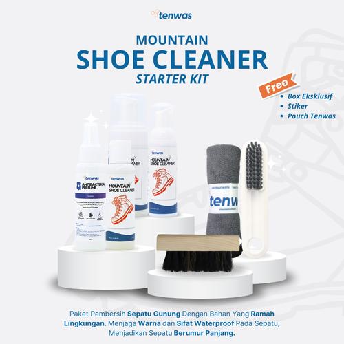 Jual Mountain Shoe Cleaner Starter Kit Tenwas | Paket Pembersih Sepatu ...