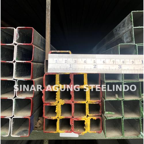 Jual Holo Galvanis 25x25 x 1,2 mm / Besi Hollow Galvanis 2,5x2,5 tebal ...