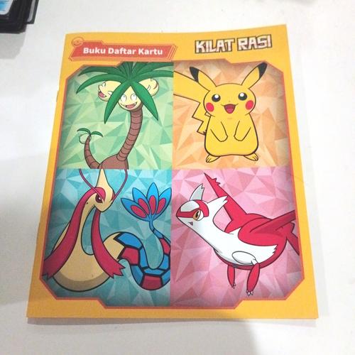 Jual Buku Daftar Kartu Set Kolektor Kilat Rasi Pokemon TCG Indonesia ...