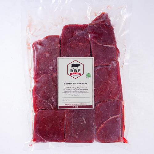 Jual DAGING SAPI RENDANG SPECIAL BBF BEEF RENDANG LOKAL EMPUK TANPA LEMAK NON FAT - 1 kg ...