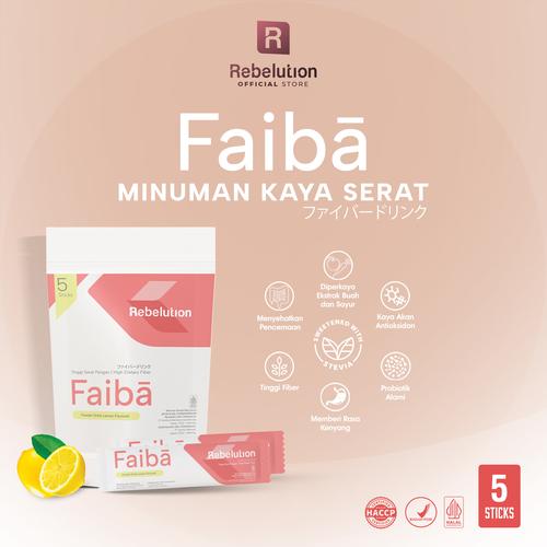 Jual Rebelution Faiba Minuman Kaya Serat Anti Aging, Diet & Detoks ...