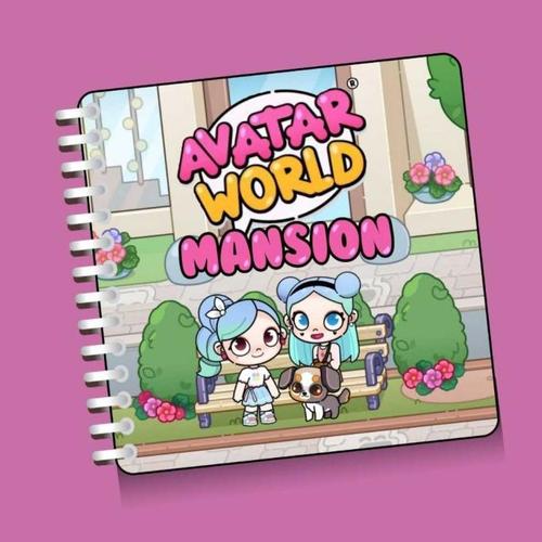 Jual Paper Doll House Avatar World Mainan Anak Bongkar Pasang Avatar ...