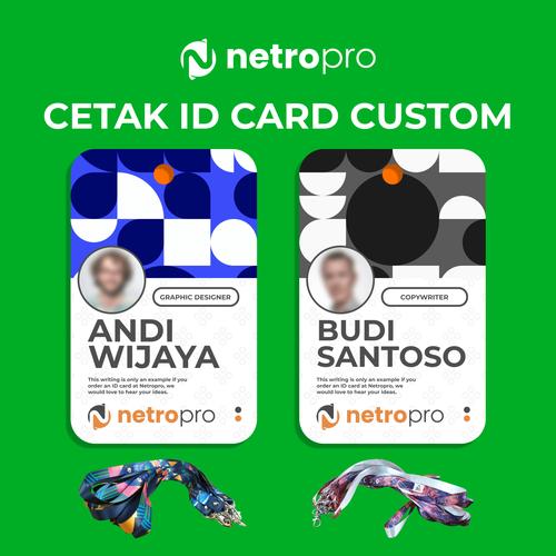 Jual CETAK ID CARD PVC 1 SISI 2 SISI - Kota Tangerang Selatan - Netro ...