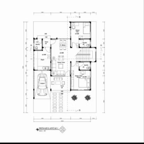 Jual Gambar denah Existing (gambar denah autocad) - Kab. Tangerang ...