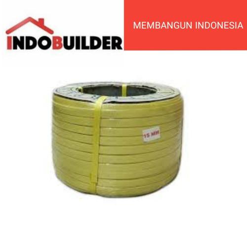 Jual TALI STRAPPING PLASTIK 15 MM WARNA KUNING HIJAU MERAH BIRU HITAM ...